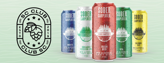 Sober Carpenter Non-Alcoholic Craft Beer